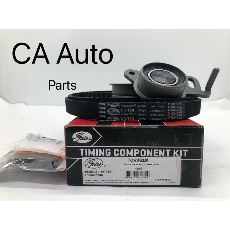 Mitsubishi Storm Pajero V6 Gates Timing Belt Kit Set 163ru25