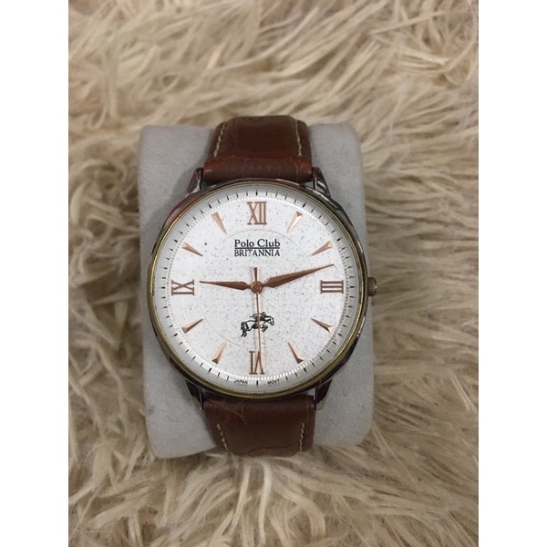 JAM TANGAN BERJANAMA TERPAKAI JAM POLO CLUB BRITANNIA ORIGINAL | Shopee ...