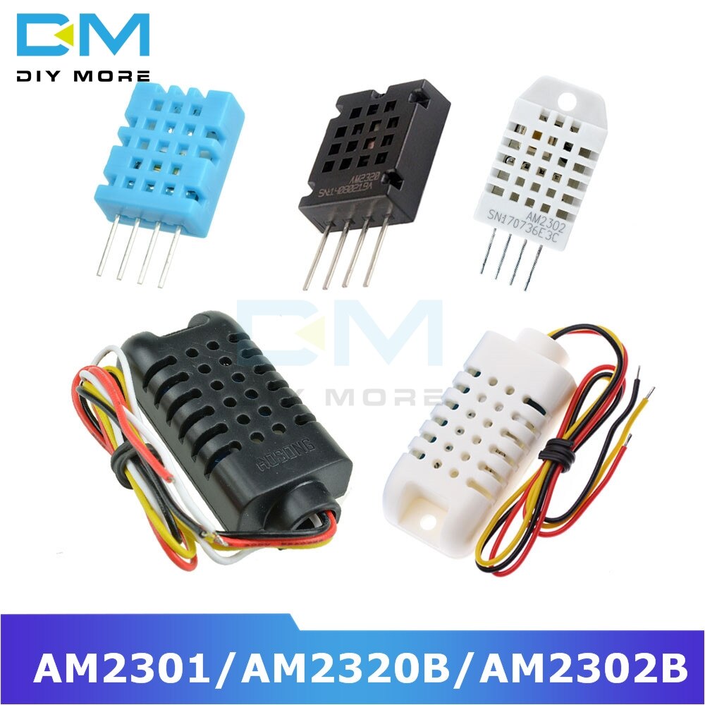 AM2301 AM2320 AM2320B AM2302B Digital Temperature Humidity Sensor ...