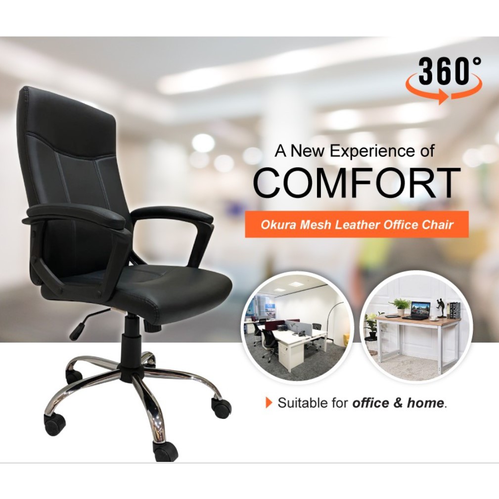 Premium Quality Leather Director Chair CEO Chair Office Chair Kerusi ...