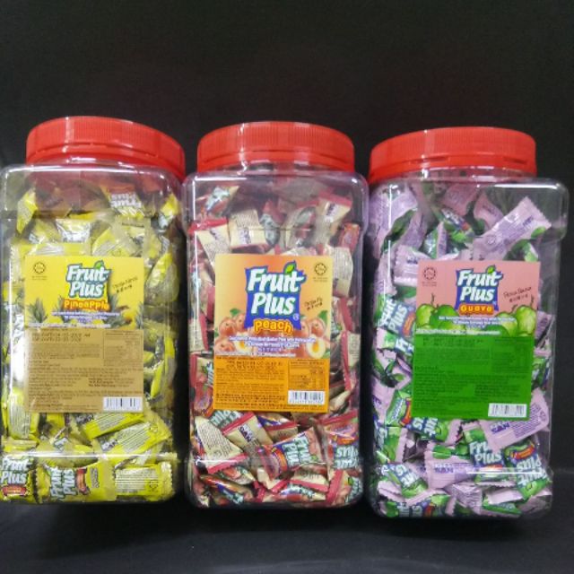 FRUIT PLUS FRUIT CHEWS 350’S | Shopee Malaysia