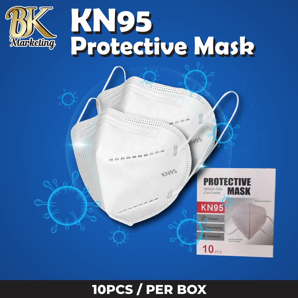 KN 95 Face Mask / KN 95 Protective Mask (10 pcs) | Shopee Malaysia