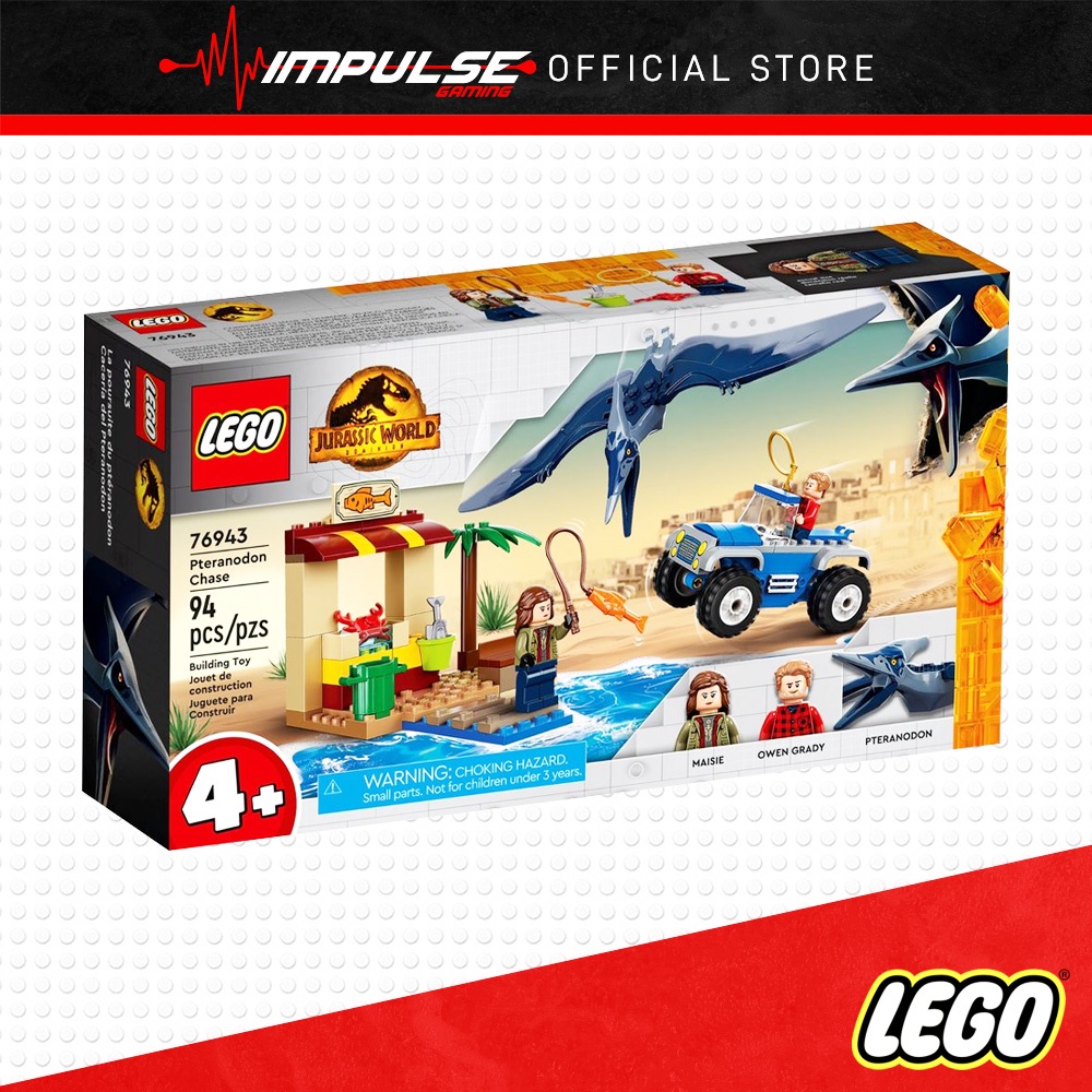 LEGO 76943 Jurassic World - Pteranodon Chase | Shopee Malaysia