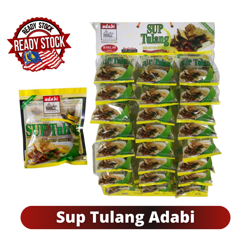 Sup Tulang Adabi (1papan) | Shopee Malaysia