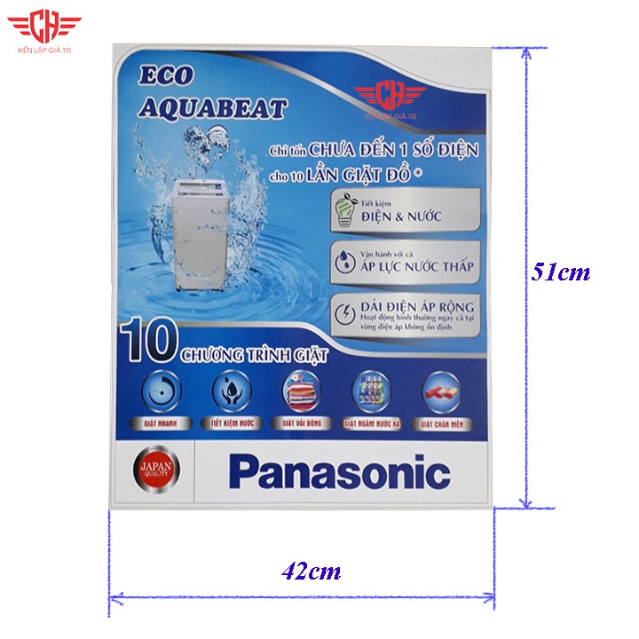 Panasonic washing machine sticker model 1 | Shopee Malaysia