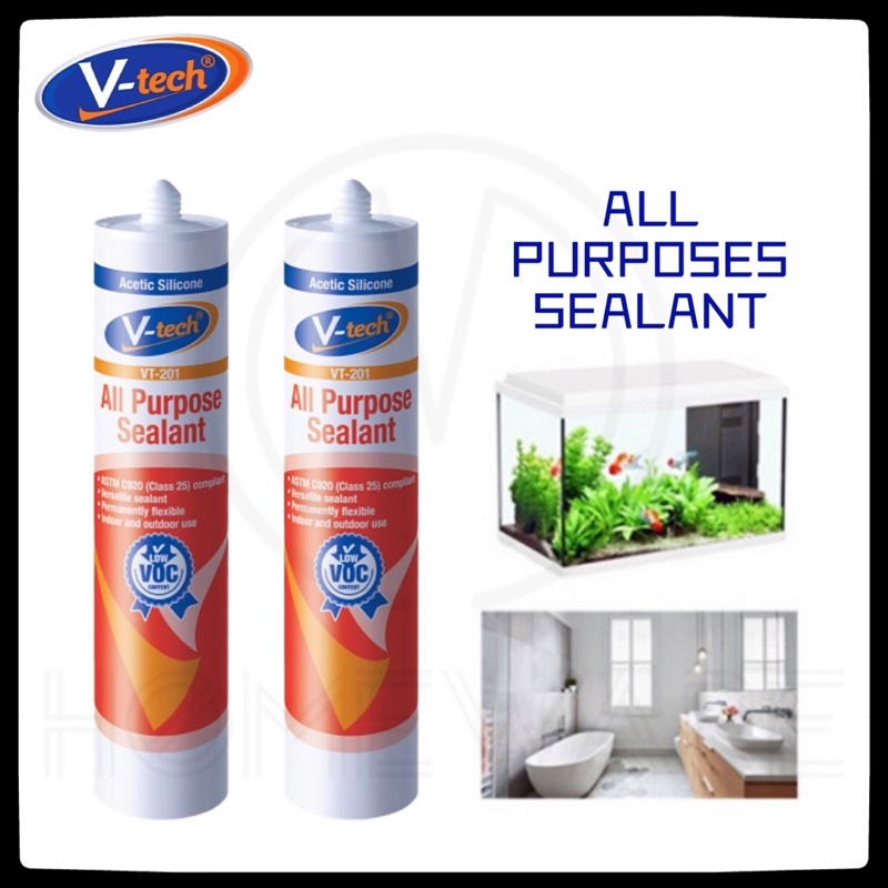 SILICONE VTECH VT201 （ALL PURPOSE SEALANT） | Shopee Malaysia