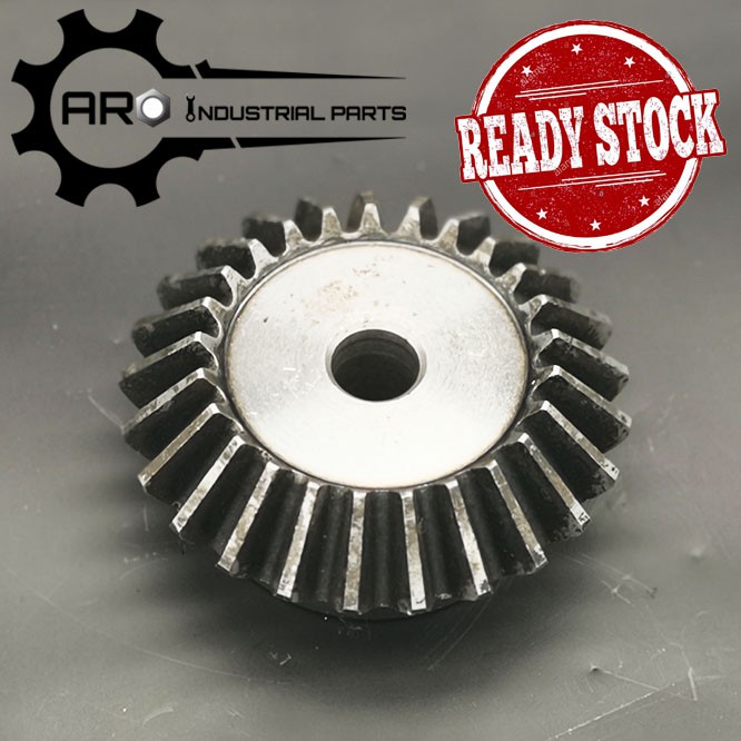 1.5 mod Teeth Bevel Gear 90 degree 45 Carbon Steel Hard Teeth Surface 1 ...