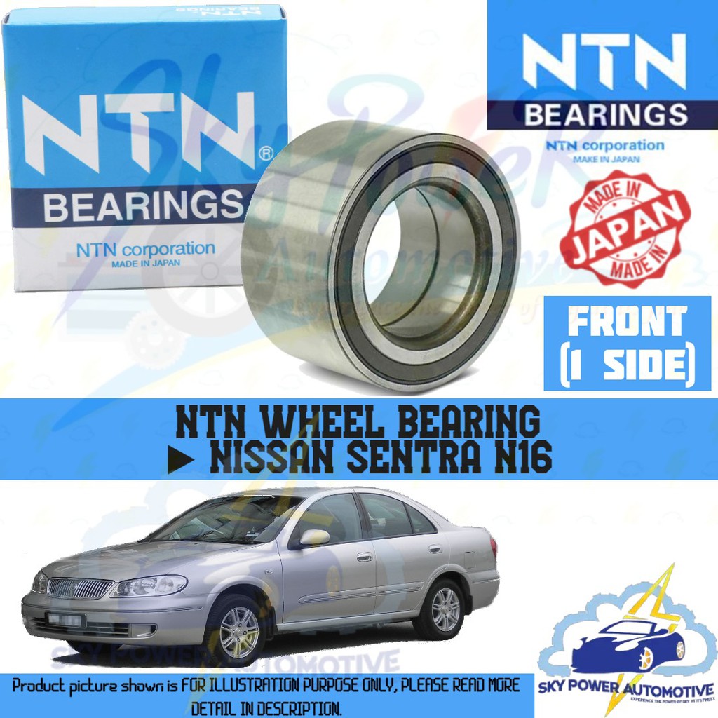 NISSAN SENTRA N16 NTN WHEEL BEARING (FRONT) | Shopee Malaysia