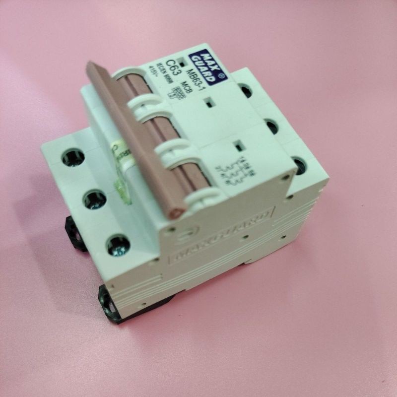 MAXGUARD MCB 2POLE 3POLE 16A 20A 32A 63A 6kA Miniature Circuit Breakers ...