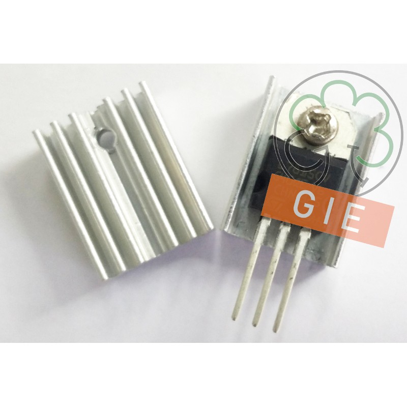 Heat Sink TO-220 15mm x 10mm x 20mm | Shopee Malaysia