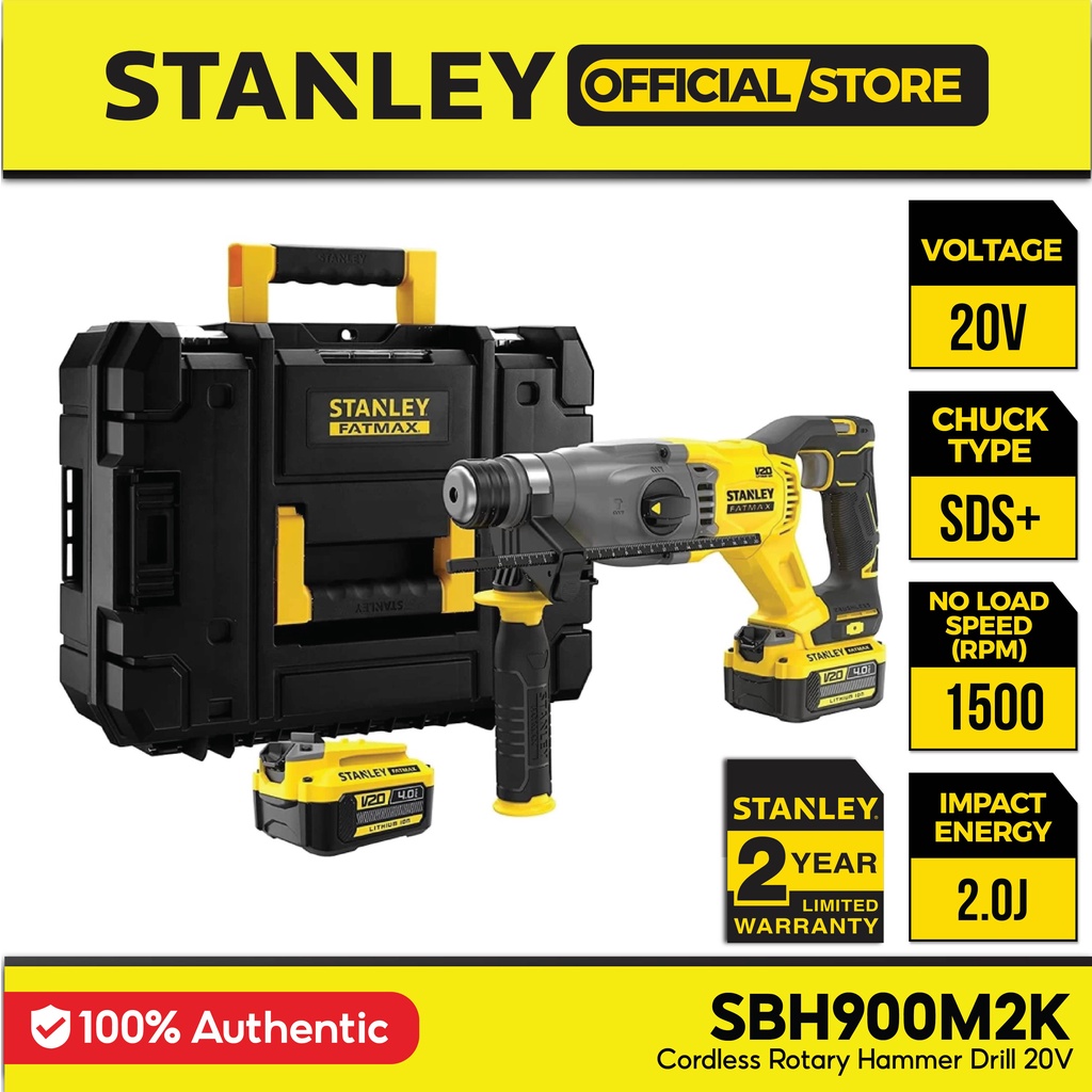Rotary hammer stanley store