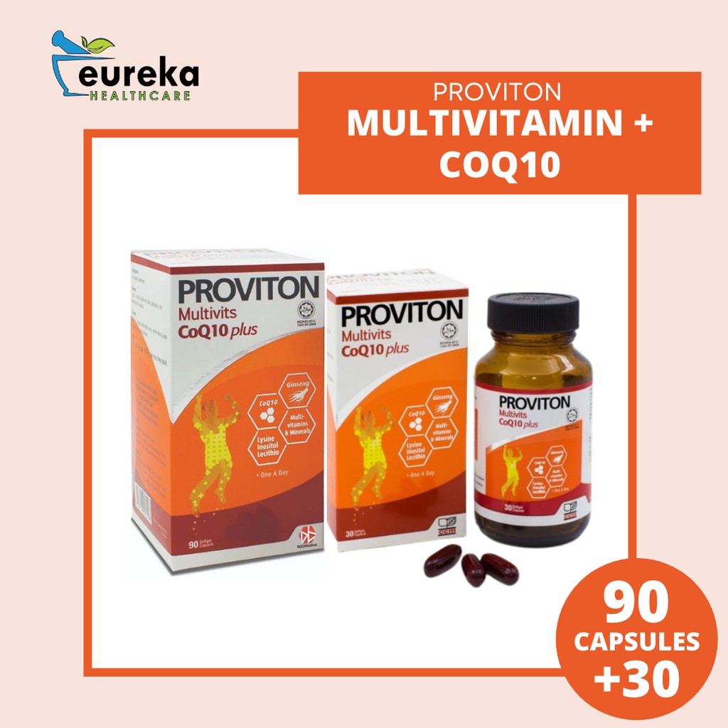 PROVITON PLUS COQ10 30'S / 90'S / 90'S + 30'S | Shopee Malaysia