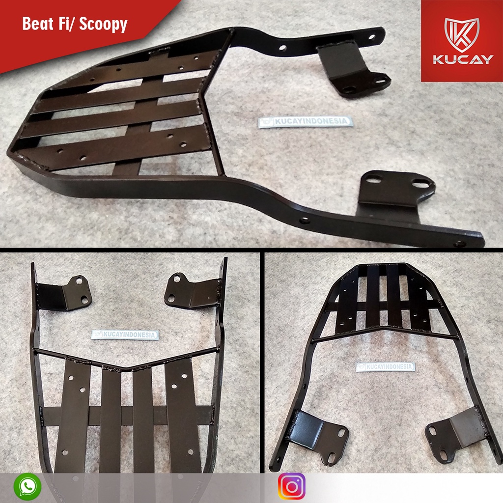 Honda Beat Street Brackets Top Box Brackets Kucay Static Motorcycle ...