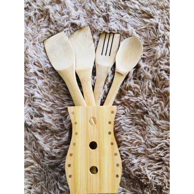 SET SENDUK KAYU BAMBOO | Shopee Malaysia