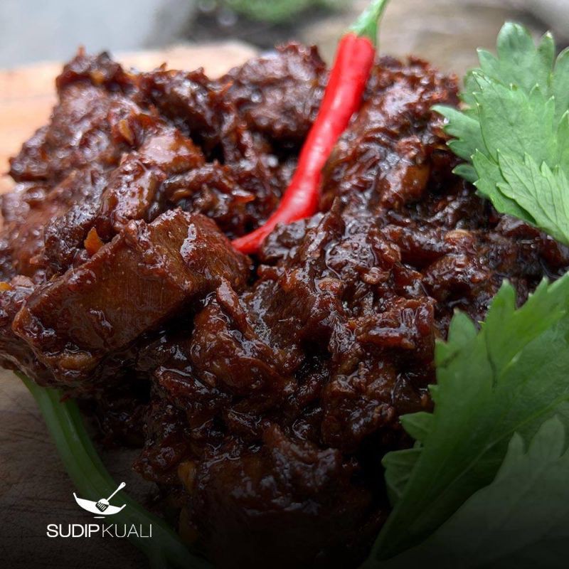 RENDANG AYAM DENDENG SUDIP KUALI HALAL READY TO EAT SAMBAL NYETT ...