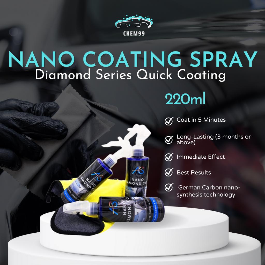 Nano Quick Coating Spray DIAMOND SERIES [220ML][QuickCoating][SprayCoat ...
