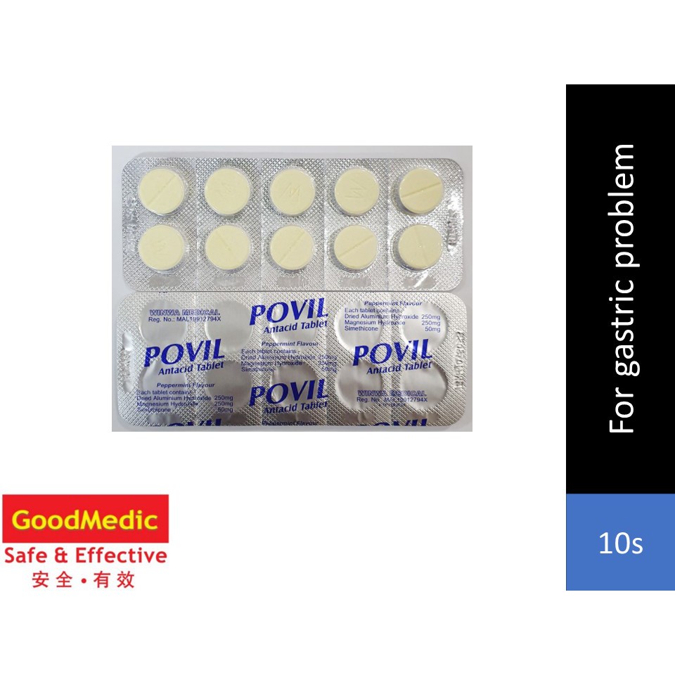 Povil Tablet (10s) | Shopee Malaysia