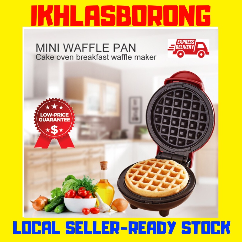 Electric Waffles Maker Bubble Egg Cake Oven Breakfast Waffle Machine ...