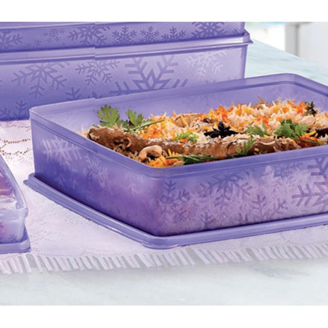 Tupperware Festive (Snowflake) Stor N Serve (1) 3L | Shopee Malaysia