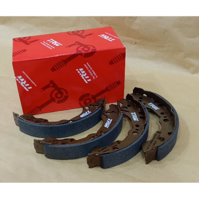 TRW BRAKE SHOE REAR PERODUA MYVI OLD [2005~2011] AXIA BEZZA (GS7828YO ...