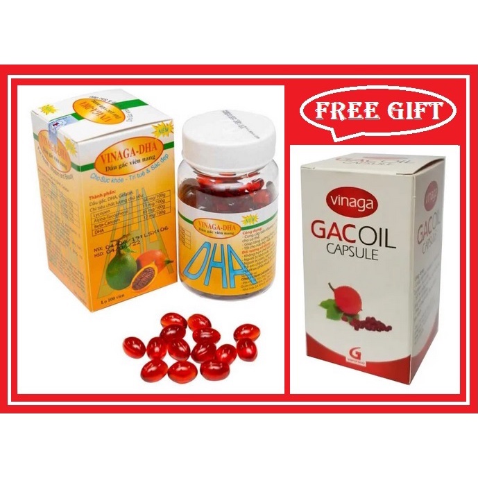 Natural Gac Oil Gac Capsules from Gac Fruits Rich in Vitamin A, E ...