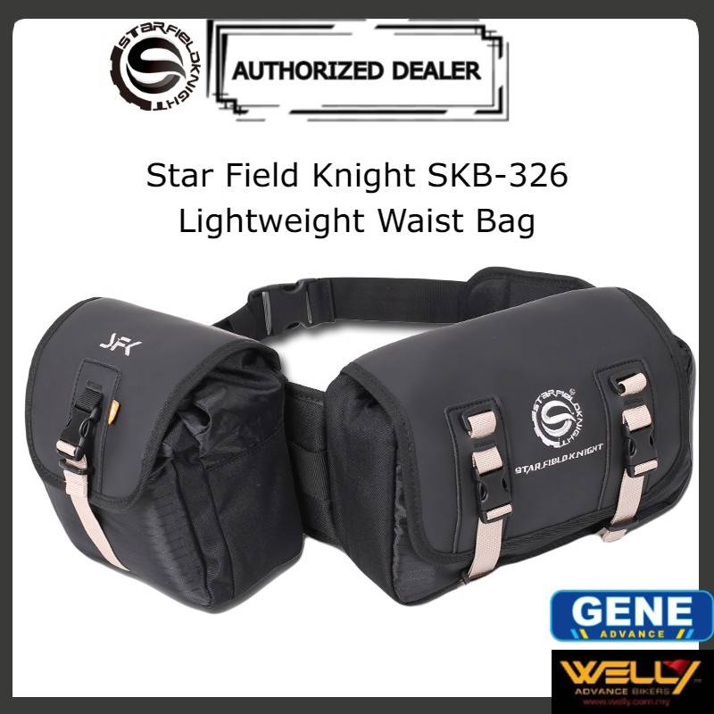 Star Field Knight SKB 326 Water Resistant Lightweight Waist Bag 100% ...