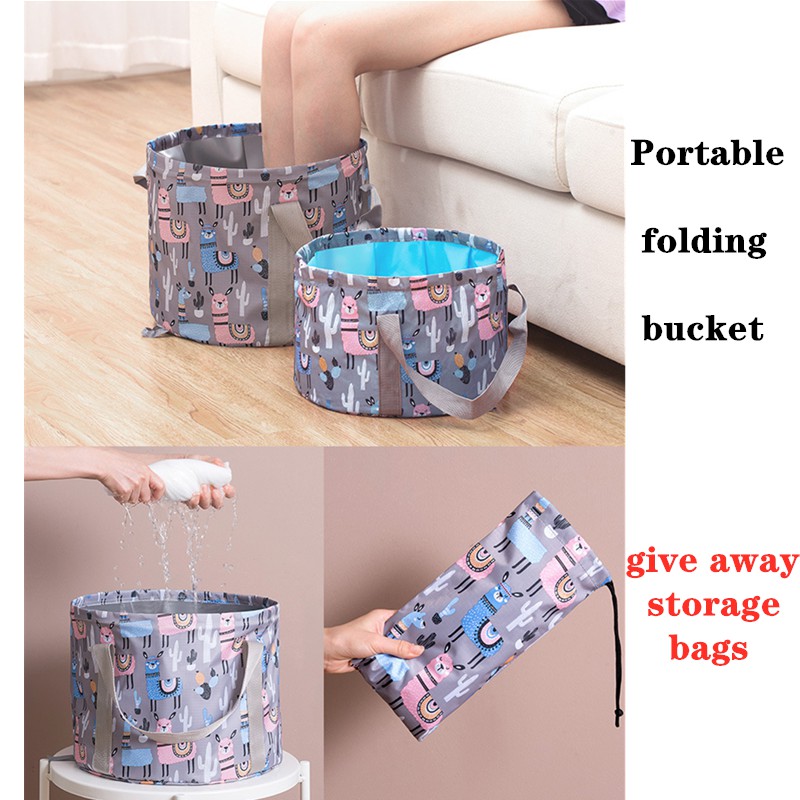 Happy Day Baldi lipat Multi-Functional Collapsible Bucket Portable ...