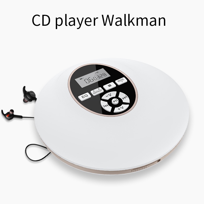Portable CD Player Machine, Hifi Music Player with Headphones, English ...