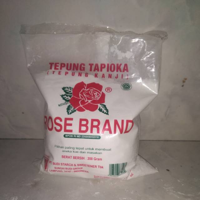 Tapioca Flour/Kanjir Rose brand (200 g) | Shopee Malaysia