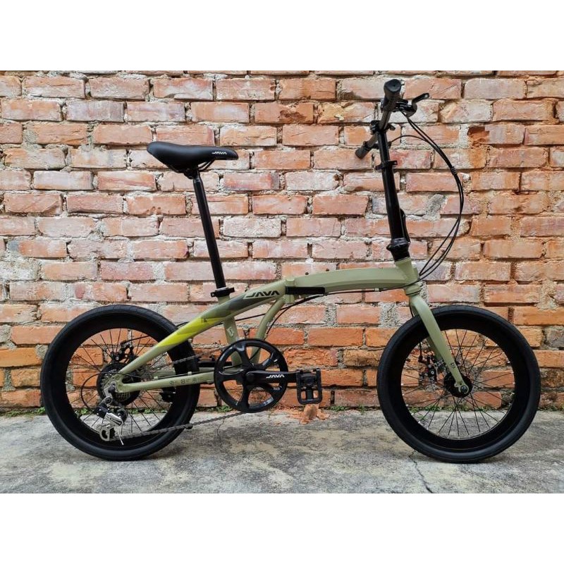 JAVA Zelo Folding Bike (Shimano Gear) | Shopee Malaysia
