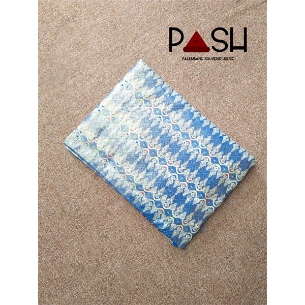 Songket Pash - Songket Palembang Blue | Shopee Malaysia