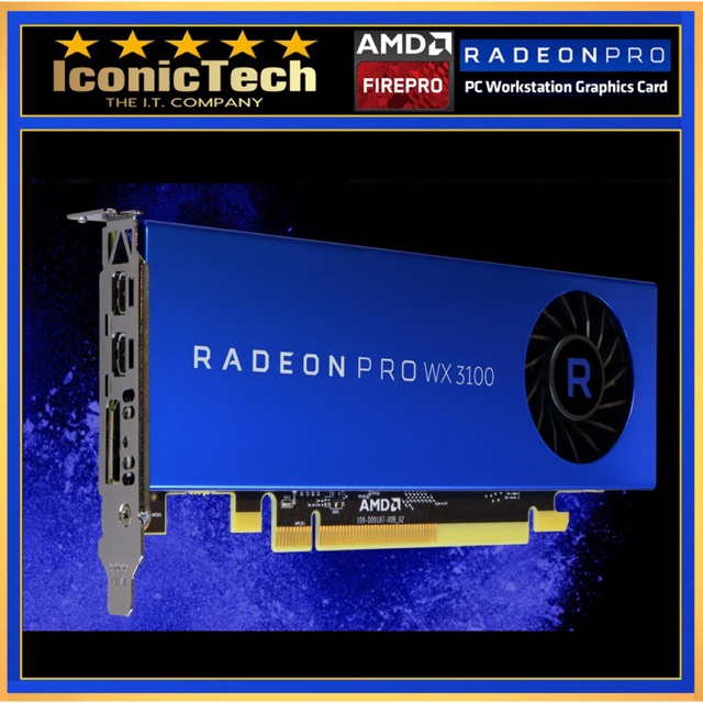 Ready Stock SAPPHIRE RADEON PRO FIREPRO WX3100 4GB GDDR5 #100% Genuine ...