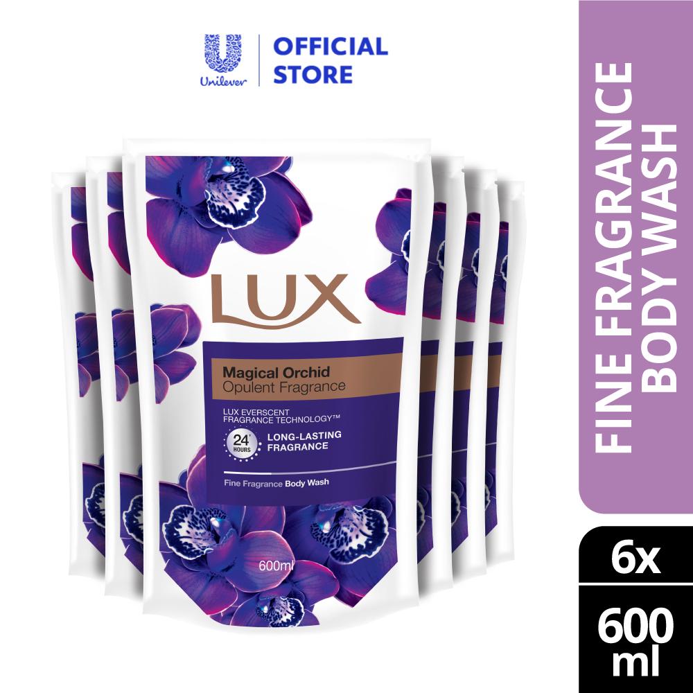 Lux Shower Gel - Magical Orchid Refill (600ml x 6) | Shopee Malaysia
