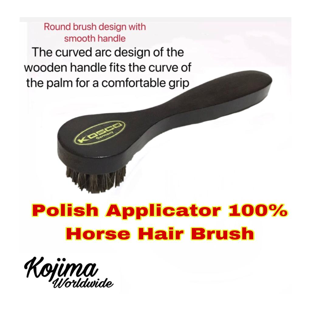 Polish Applicator 100% Horsehair Brush Used to Apply Polish Cream Allow ...