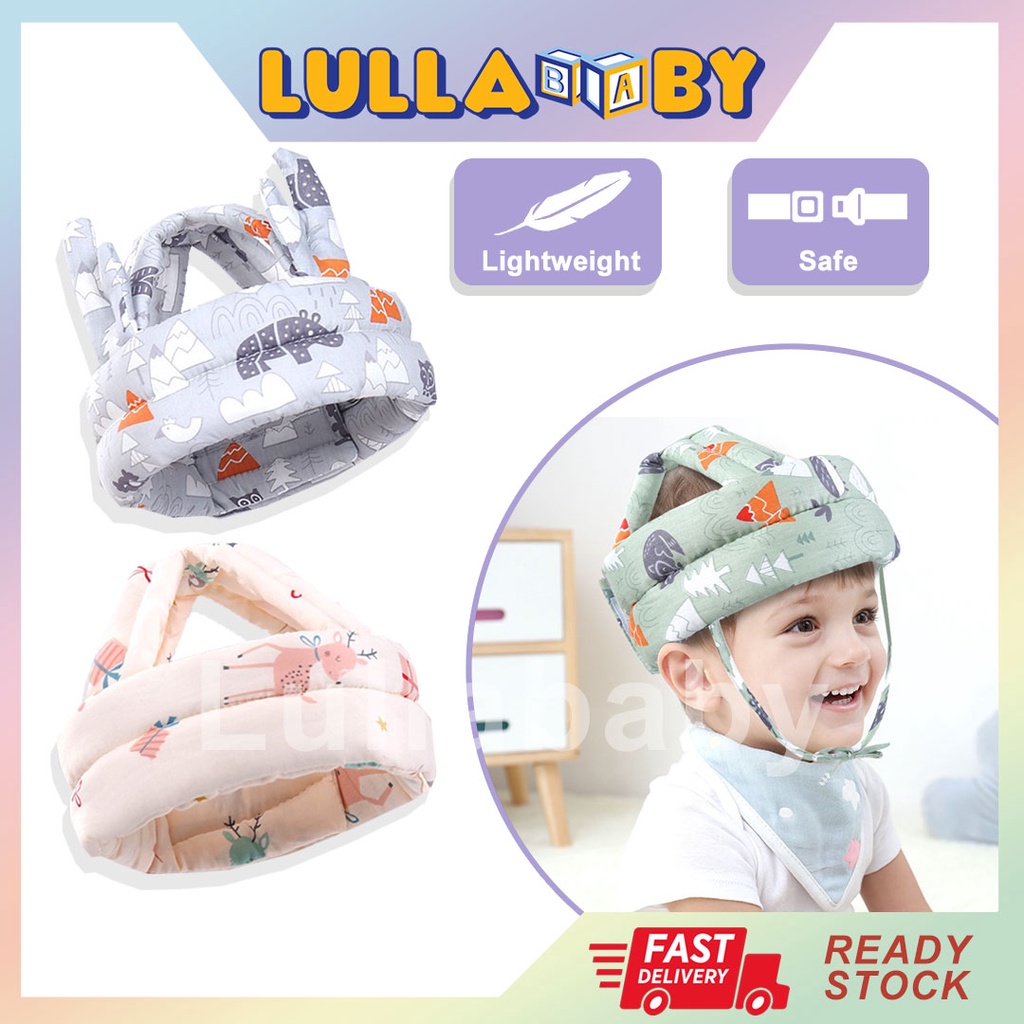 🔥READY STOCK🔥 Baby Safety Helmet Head Protect Anti-Fall Headguard Baby ...