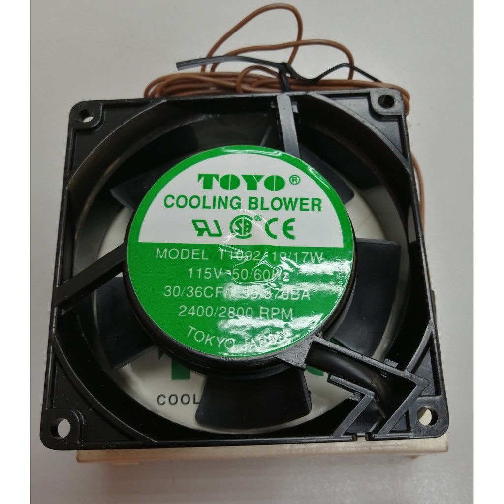 TOYO 115VAC 3.5" COOLING BLOWER/ VIDEO FAN | Shopee Malaysia