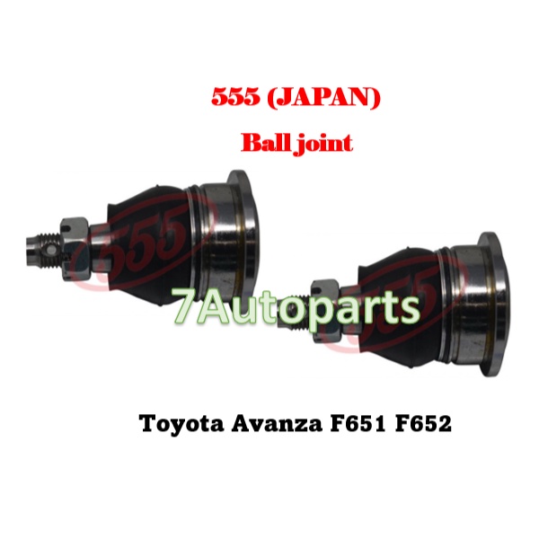 (2pc) 100% Original (Made in Japan) 555 Japan Ball Joint Set Lower SB ...