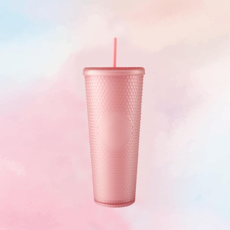 Starbucks Cold Cup Bling Soft Touch Pink 24Oz (709ml) | Shopee Malaysia