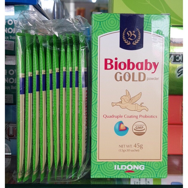 Biobaby Gold powder (supplements beneficial bacteria, zinc and vitamin ...