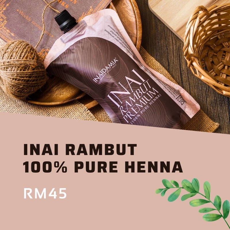 Inai Damia Rambut 250g | Shopee Malaysia