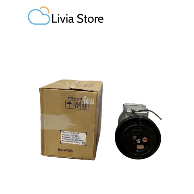 SWJ/Aerocon (AmAire) Toyota Corolla SEG AE101 4PK Recond/New Compressor ...