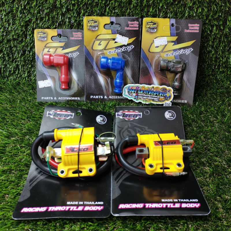 LEO RACING PLUG COIL+GL RACING PLUG CAP YAMAHA & HONDA | Shopee Malaysia