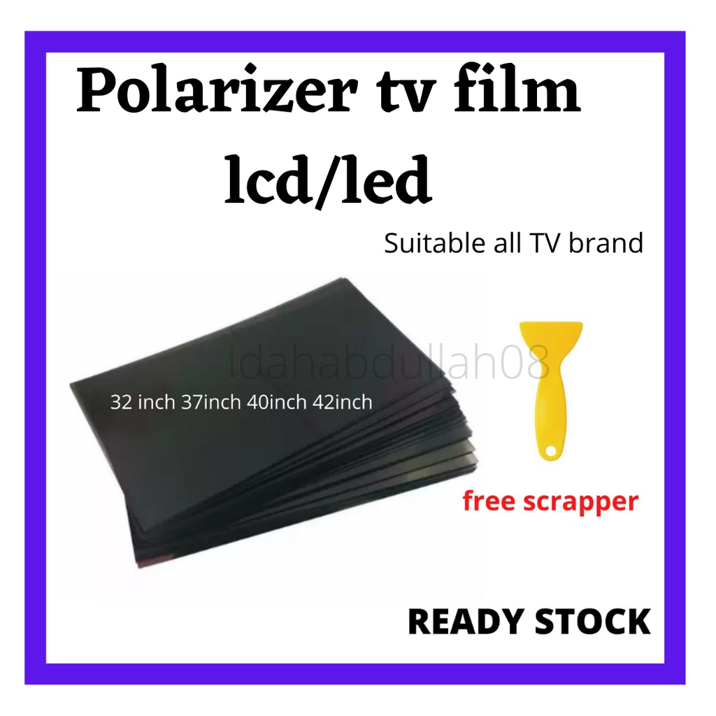 Polarizer tv lcd / led 32" 37" 40" 42" inch tinted tv polarizing film polarize lcd 32 inci ...