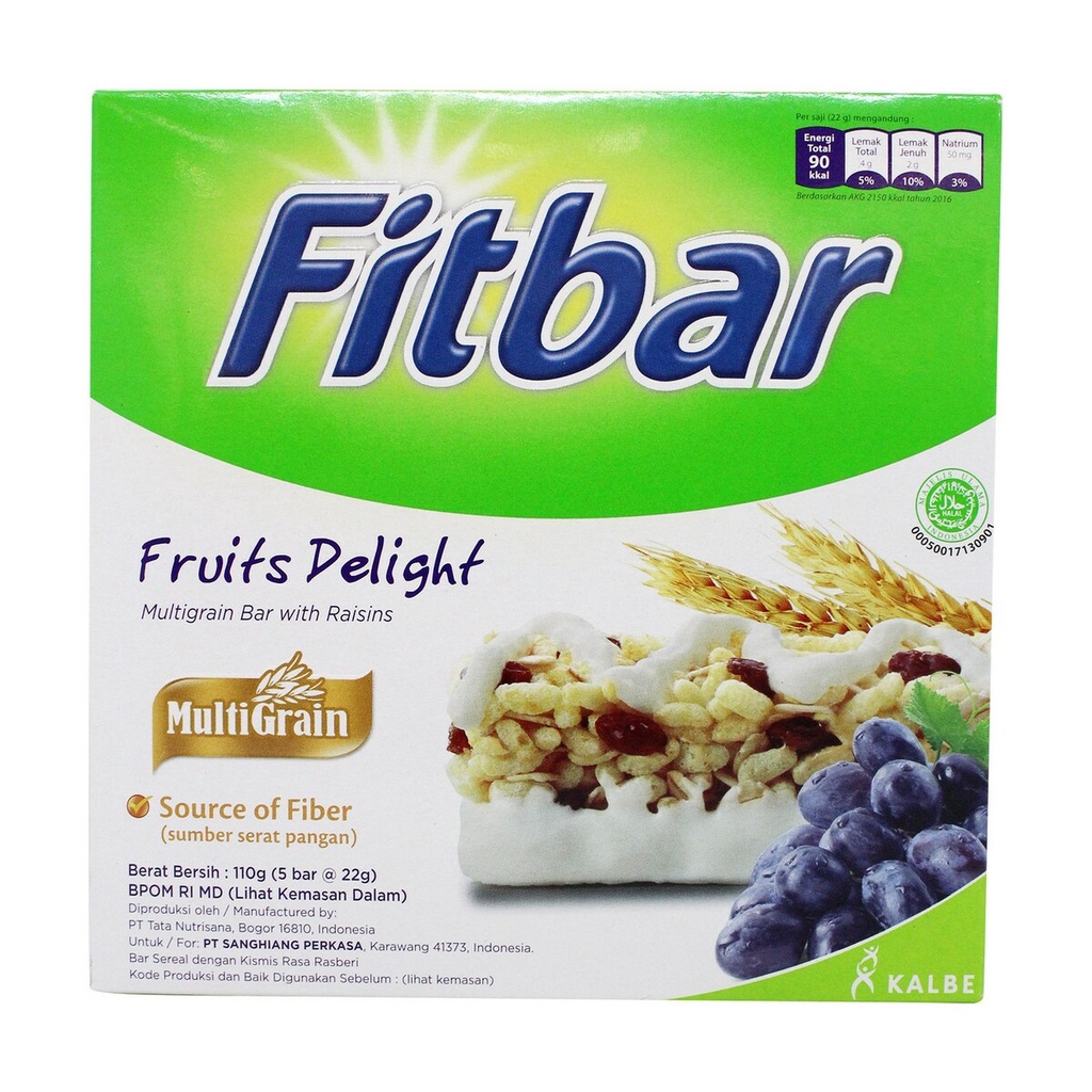 Fitbar - Fruits (12x24g) | Shopee Malaysia