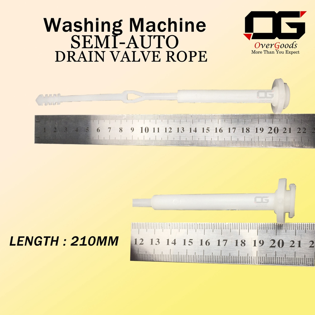 3 Type Pull Rope Universal For Semi Auto Drain Valve Cable Mesin Basuh ...