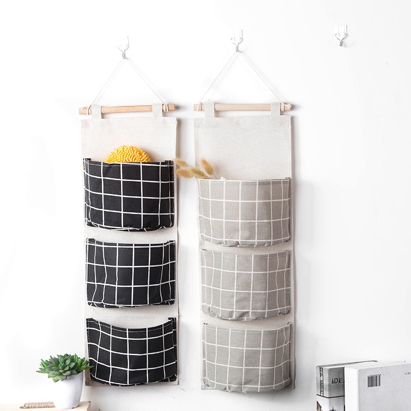 Wall Hanging Letter Organizer Pocket Storage Tempat Letak Surat Dokumen ...