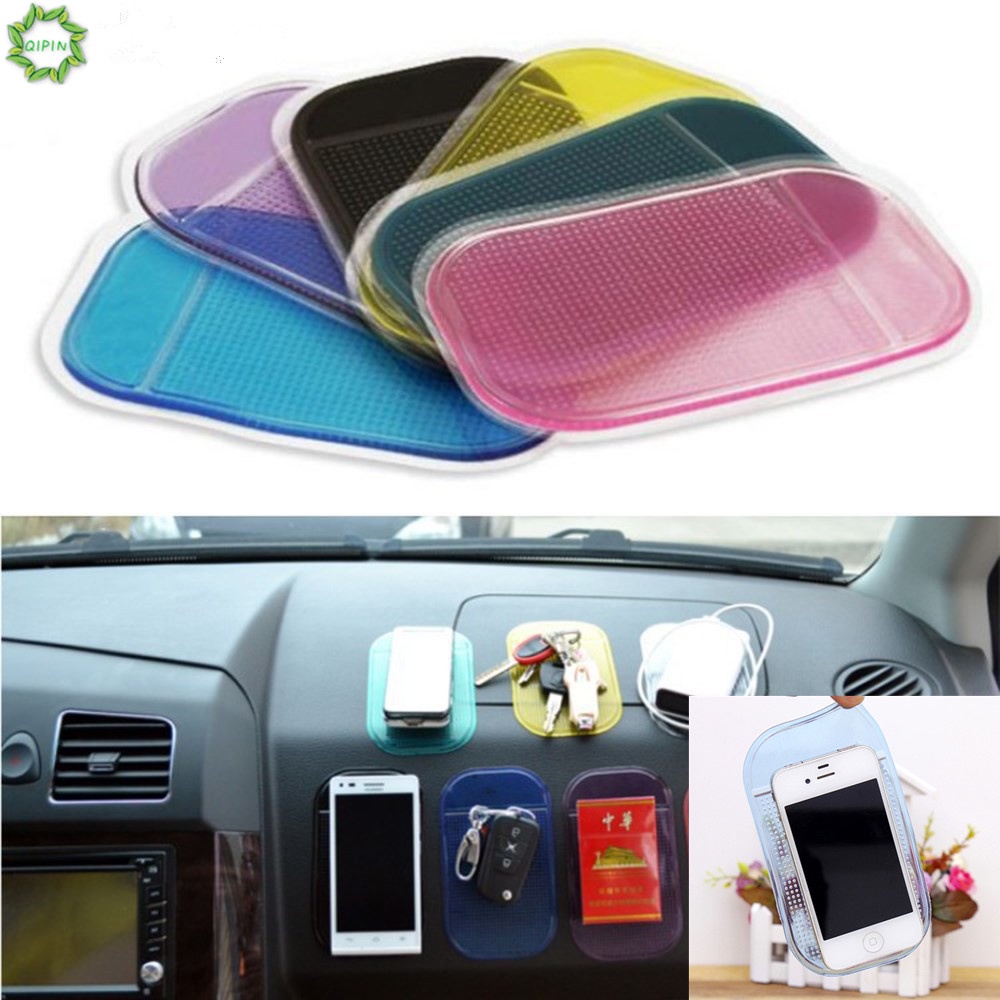 Cod Qipin Silica Gel Magic Sticky Car Dashboard Sticky Pad Holder Anti ...