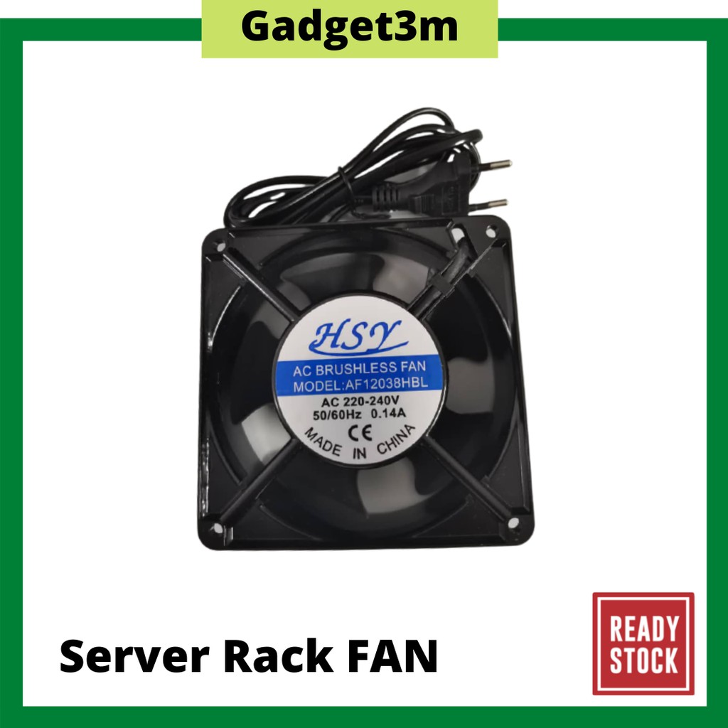 Server Rack Fan / Protected Ventilation | Shopee Malaysia