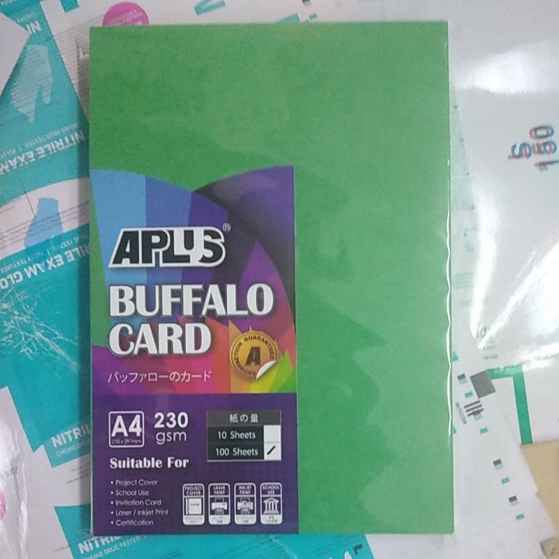 220gsm A4 Buffalo Card / Fancy Card (100s) | Shopee Malaysia