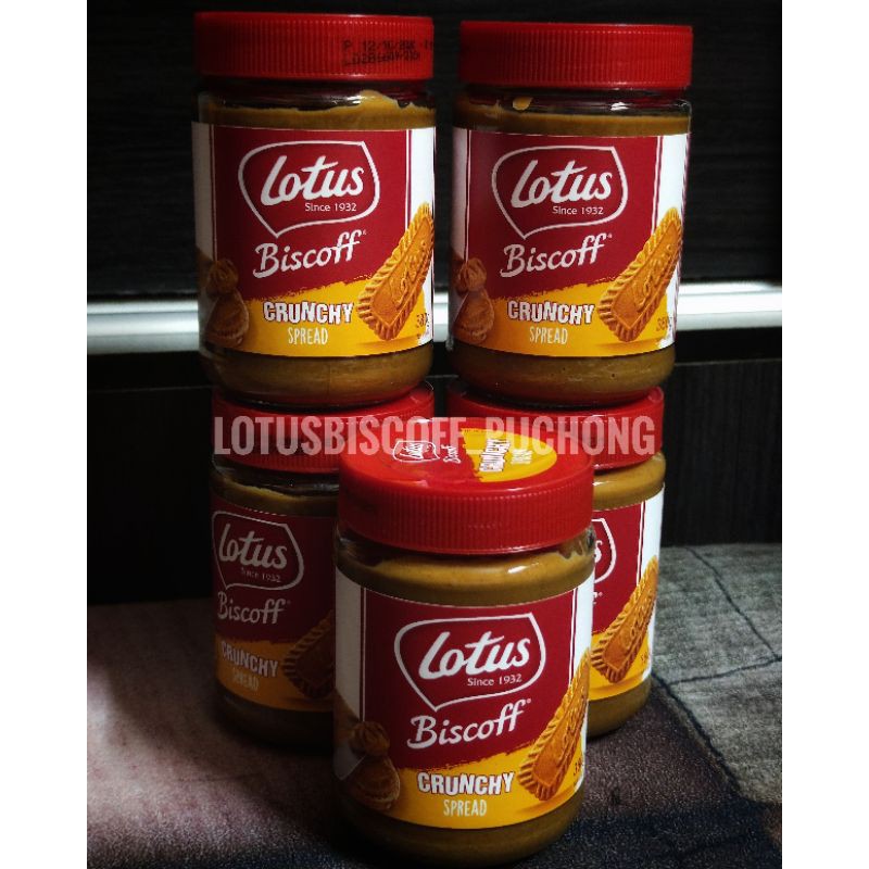 LOTUS BISCOFF CRUNCHY SPREAD 380g | Shopee Malaysia